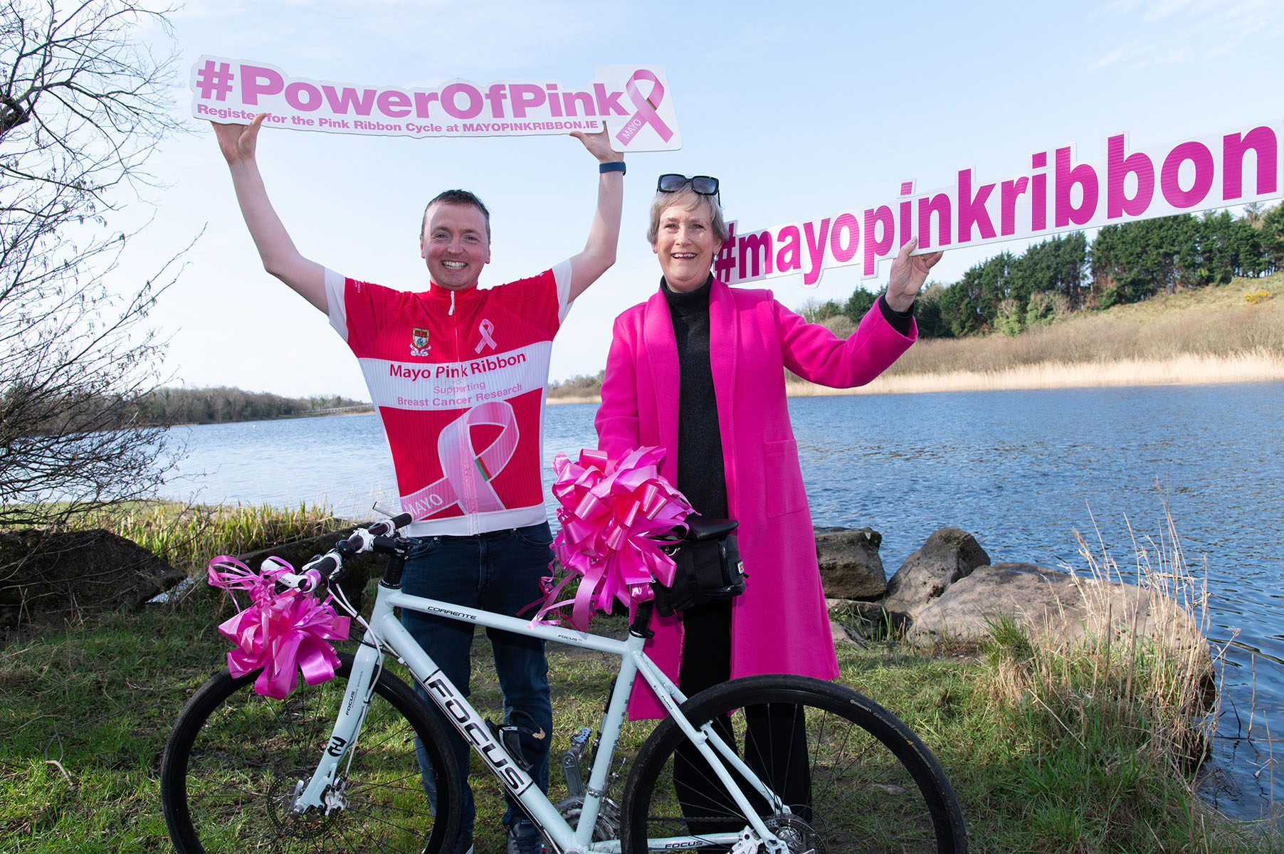 Launch of Mayo Pink Ribbon Charity Cycle 2025 - NBCRI